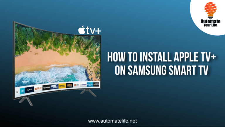 How to Install Apple TV+ on Samsung Smart TV (Explained) – Automate ...
