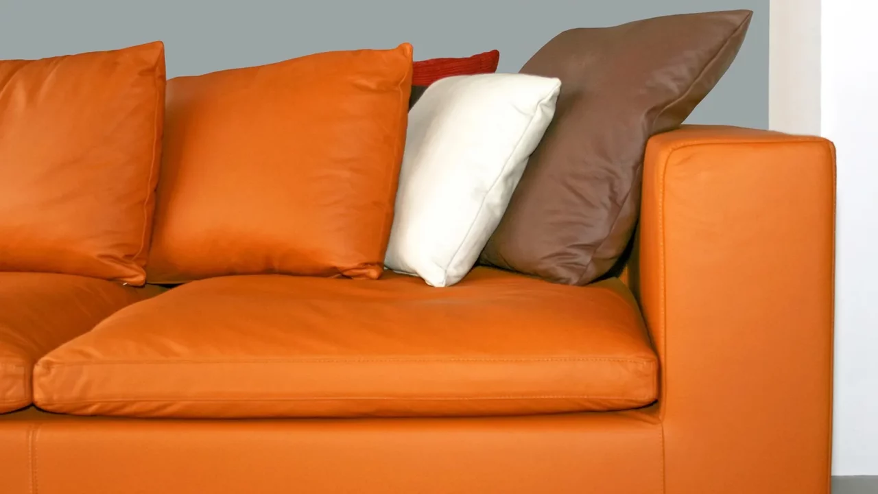 14 living room ideas with a bold orange couch – Automate Your Life